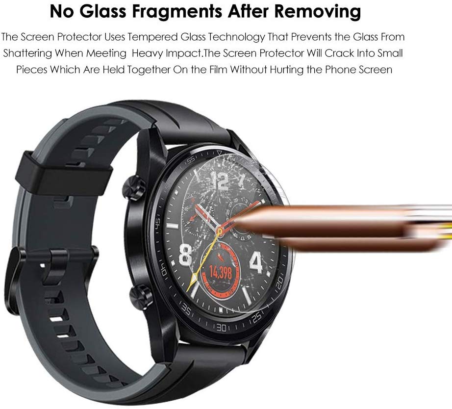 9H Gehard Glas Voor Huawei Horloge Gt/Horloge 2 Pr... – Vicedeal