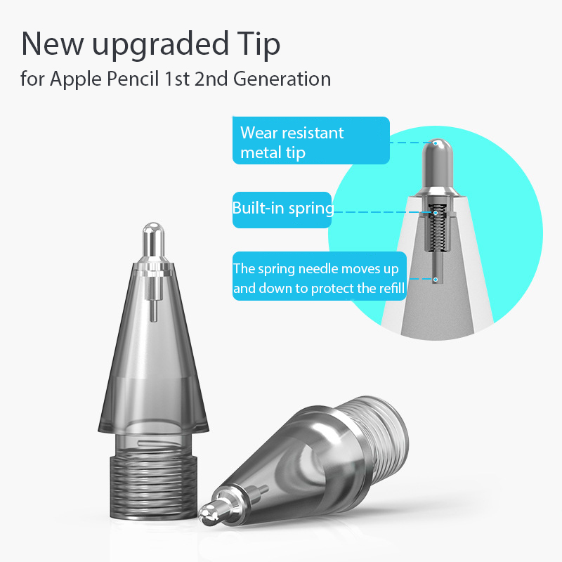 Upgraded Apple Pencil Tip for Apple pencil 1st Gen... – Vicedeal