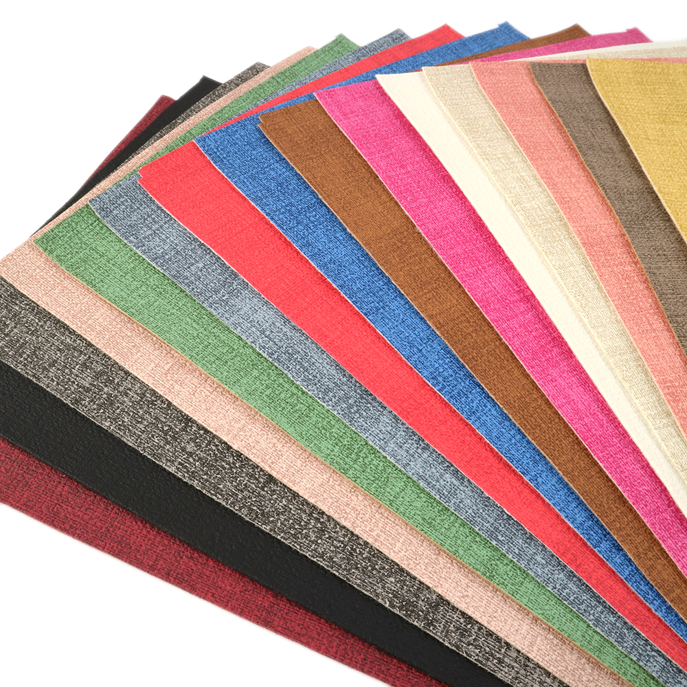20*34cm 15 Pcs Plain Color Bump Texture Faux Leath... – Vicedeal