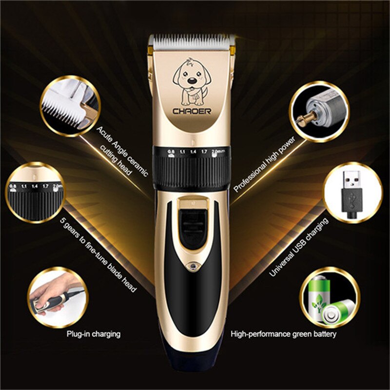 USB Oplaadbare Hond Haar Trimmer Elektrische Dierl... – Vicedeal