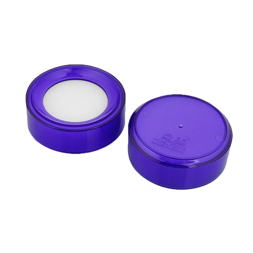 Round Case Finger Dampener Finger Wet Sponge Finge... – Grandado