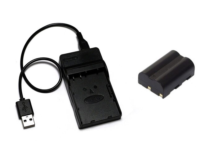 NP-400 NP400 D-LI50 DLI50 Batterij + USB Oplader v... – Grandado