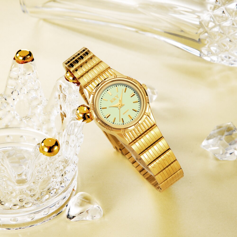 Original KKY Quartz Watch Top Business Simple Gold... – Grandado