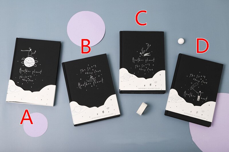 "Another Planet" Hard Cover Journal Diary Beautifu... – Vicedeal