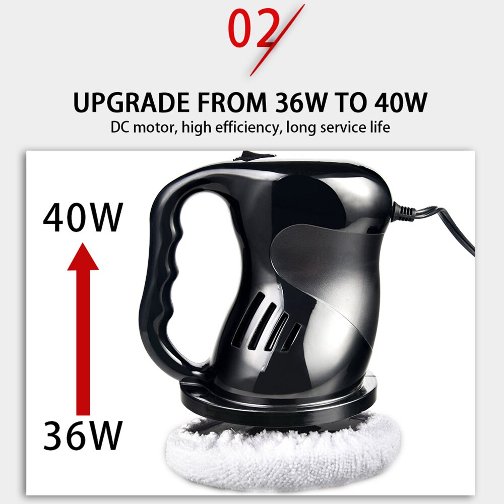 12V 40W Car Waxing Polisher Polishing Machine Glos... – Grandado