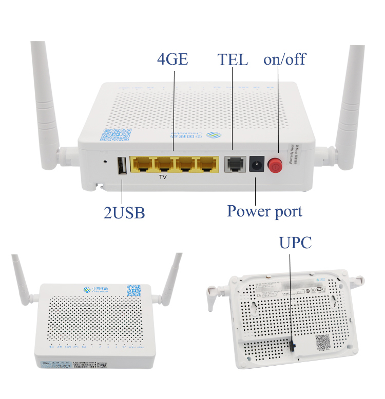 F673AV9 Dual band 4GE +1tel+2usb 5G WIFI ONU Gpon ... – Vicedeal