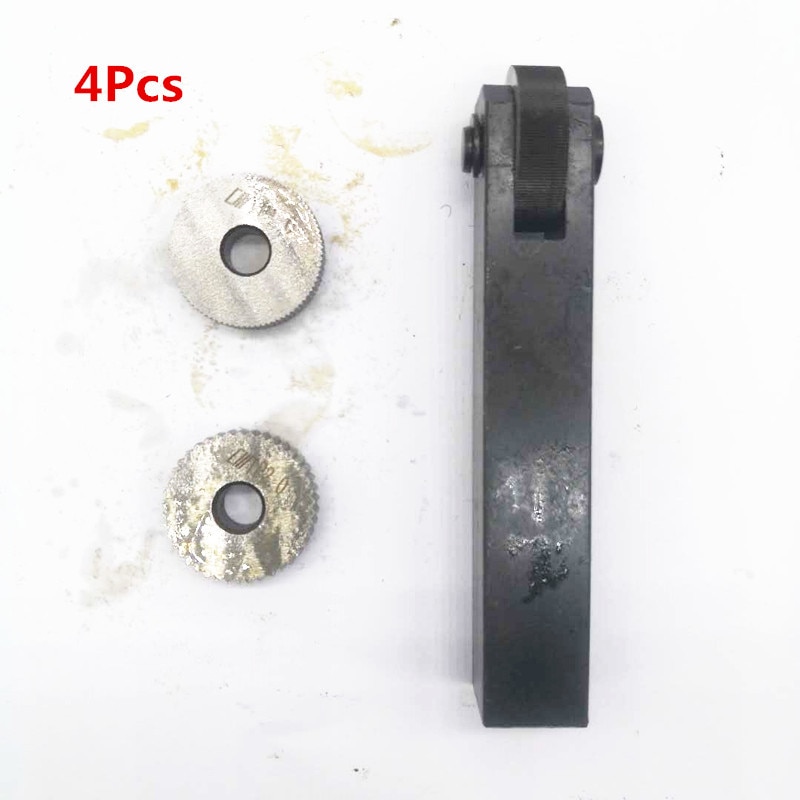 Single wheel ruled Knurling Tool Kit 3pcs 0.5mm 1m... – Grandado