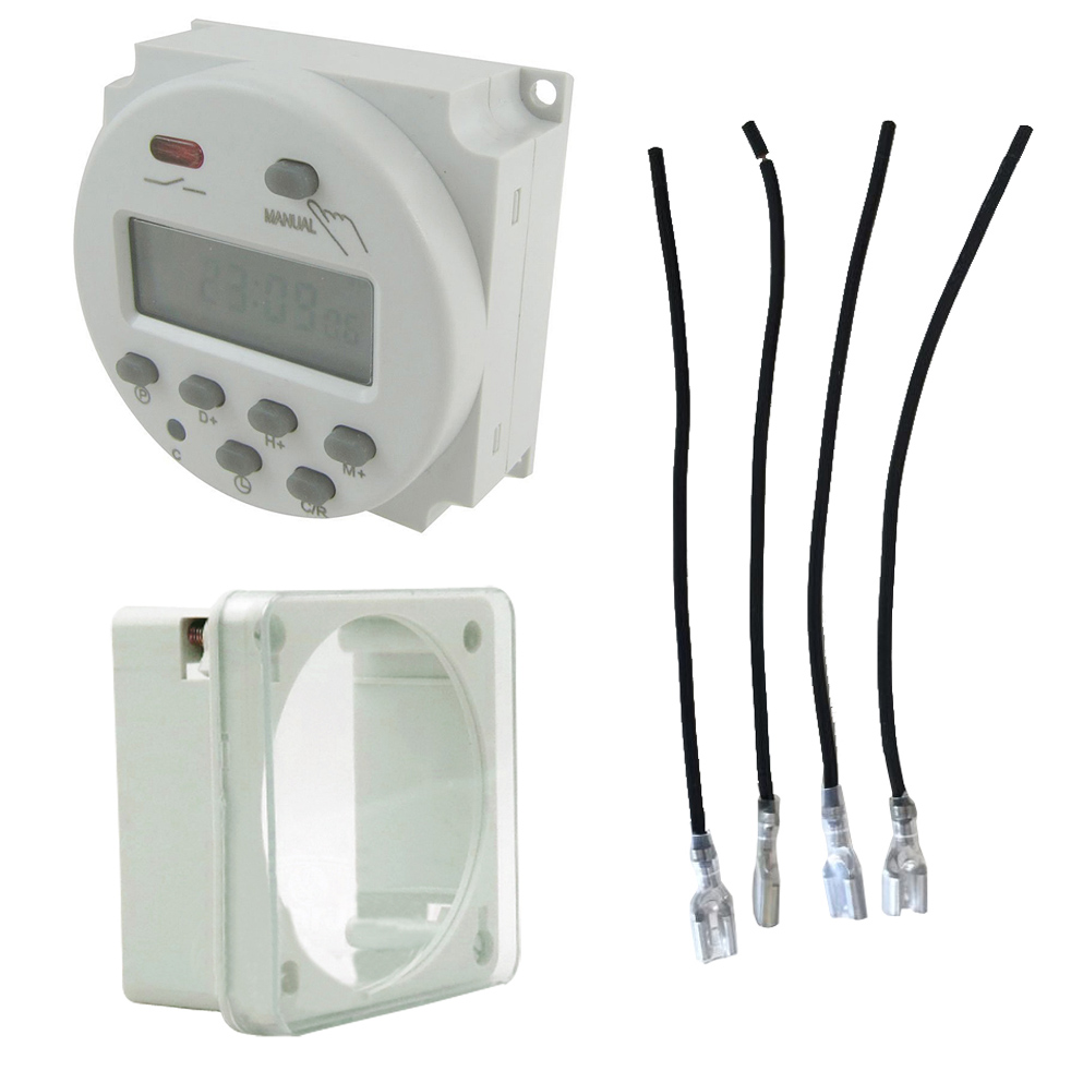 Digital Lcd Power Programmable Timer Time Switch Y Vicedeal