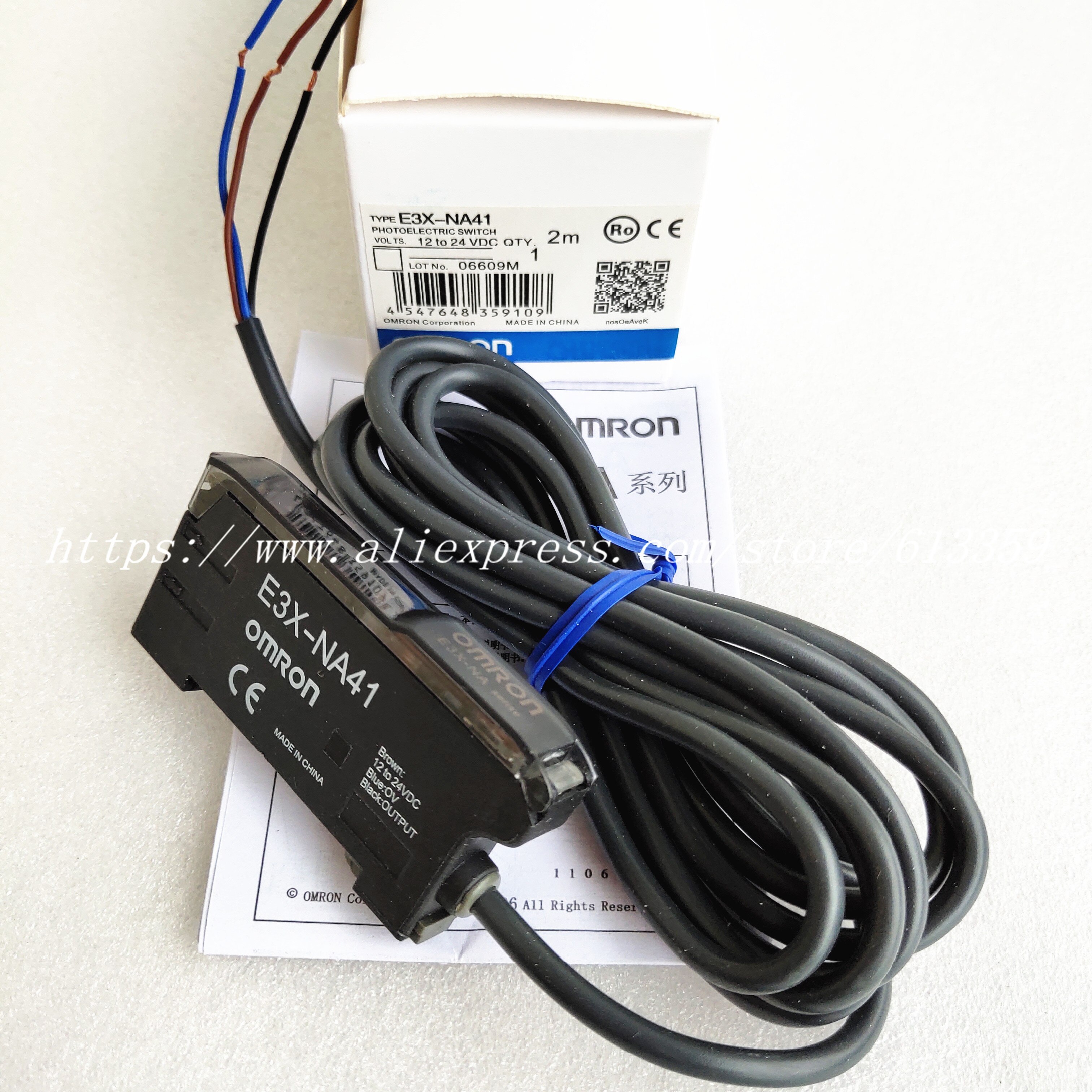 E3X-NA41 PNP Optical Fiber Amplifier Sensor Photoe... – Grandado