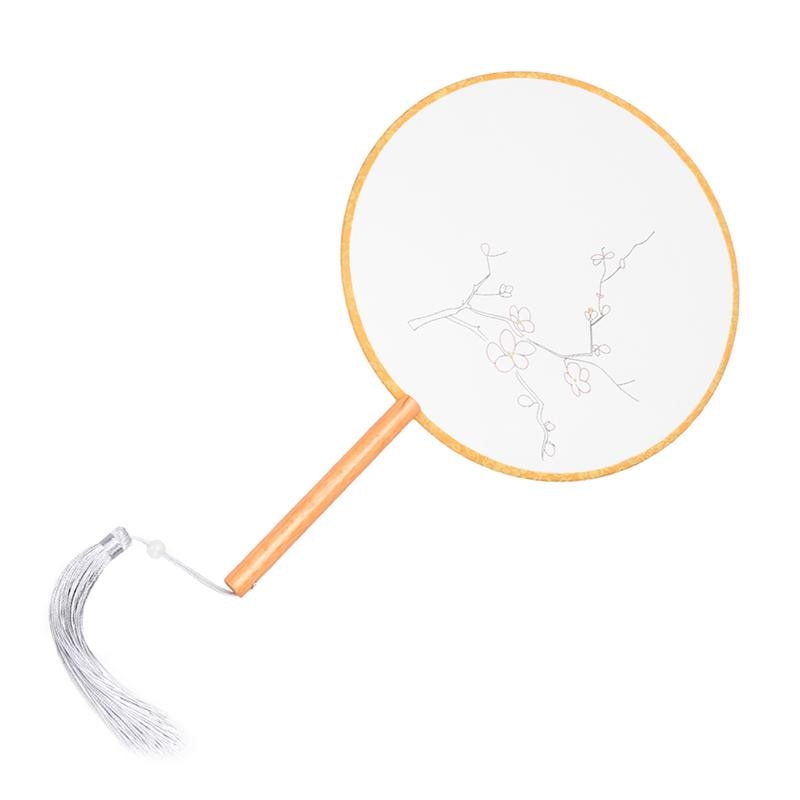 Embroidery Silk Fan Kit Chinese Fan Making Materia... – Grandado