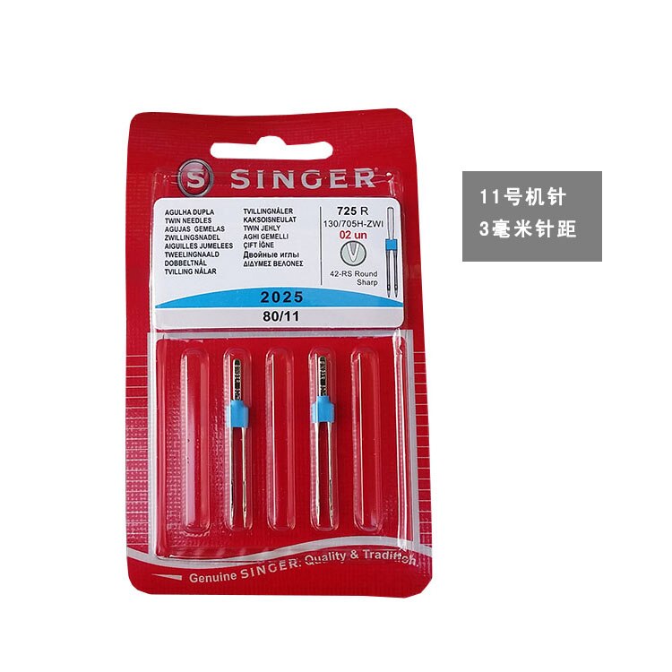 official 2 pairs Genuine Singer Twin Needles 3mm S... – Grandado