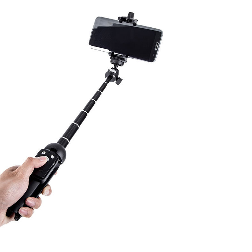 Draadloze Smartphone Monopod Bluetooth Remote Uits... – Grandado