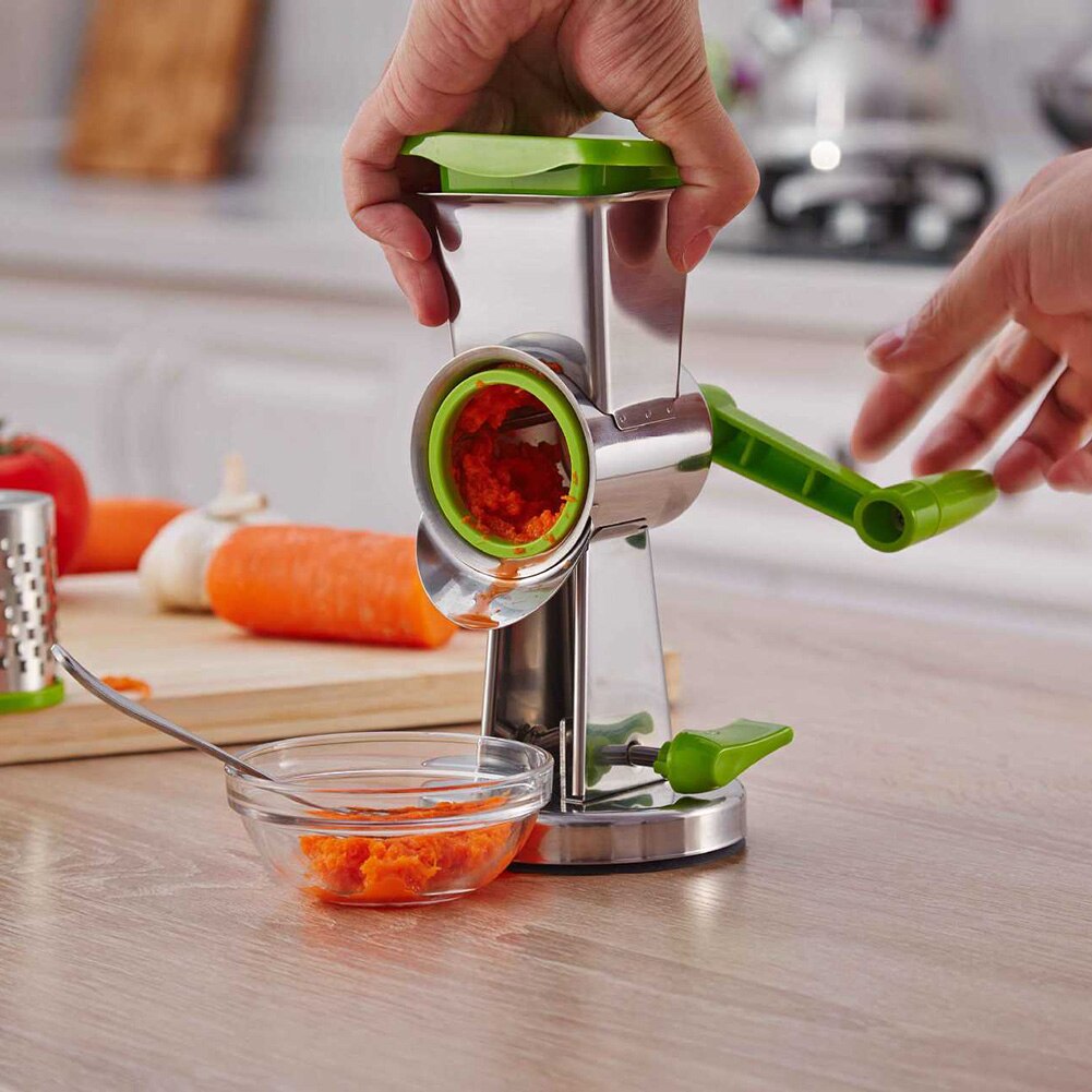 Rustfrit stål håndsving roterende rivejern multifu... – Grandado