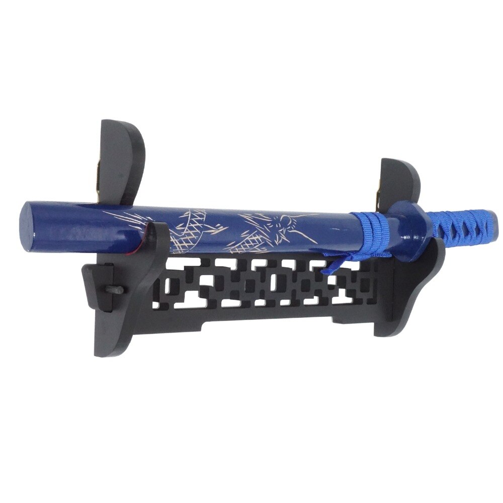 Velvet Padded Hollow Sword Holder Wall Mount Samur... – Grandado