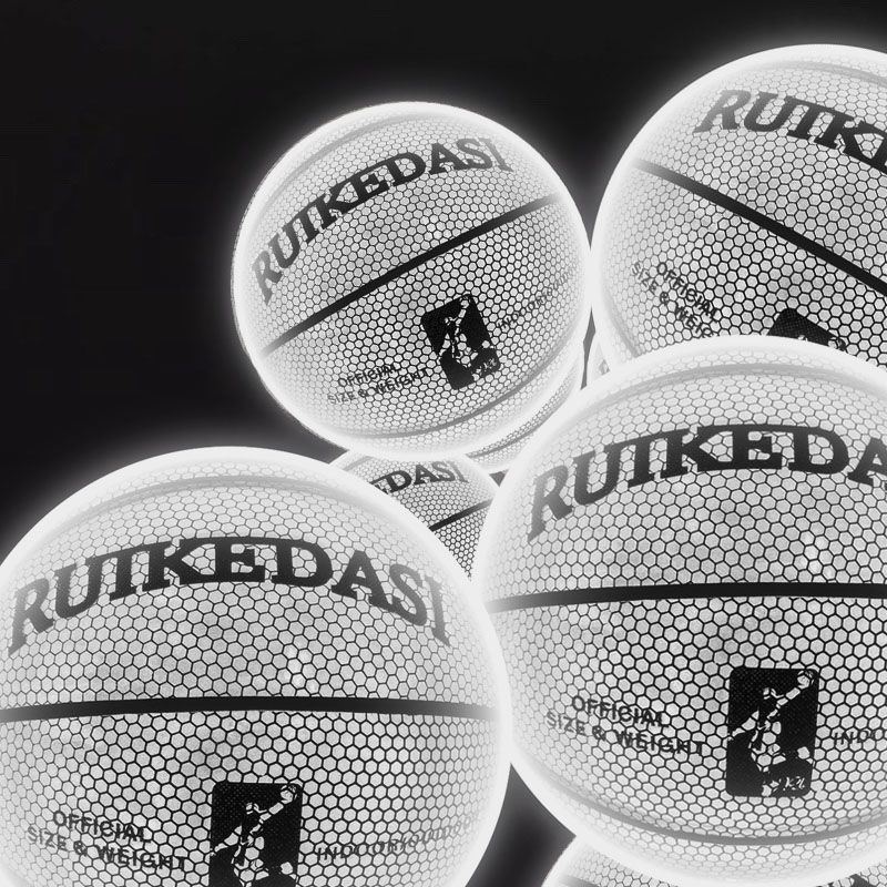 Holographic Reflective Basketball Ball Size 7 PU B... – Grandado