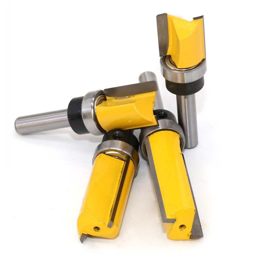 1/4pcs 8mm Shank Milling Cutter Top Bottom Bearing... – Grandado