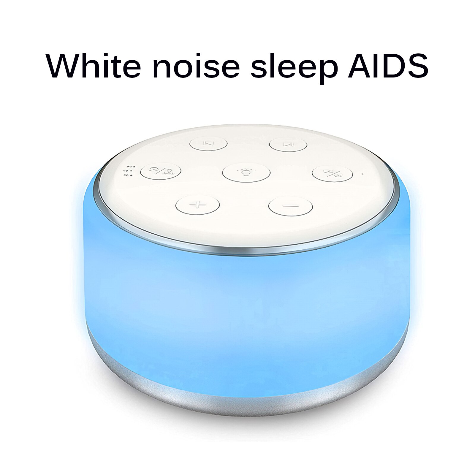 Portable White Noise Sound Machine with Mood Light... – Grandado
