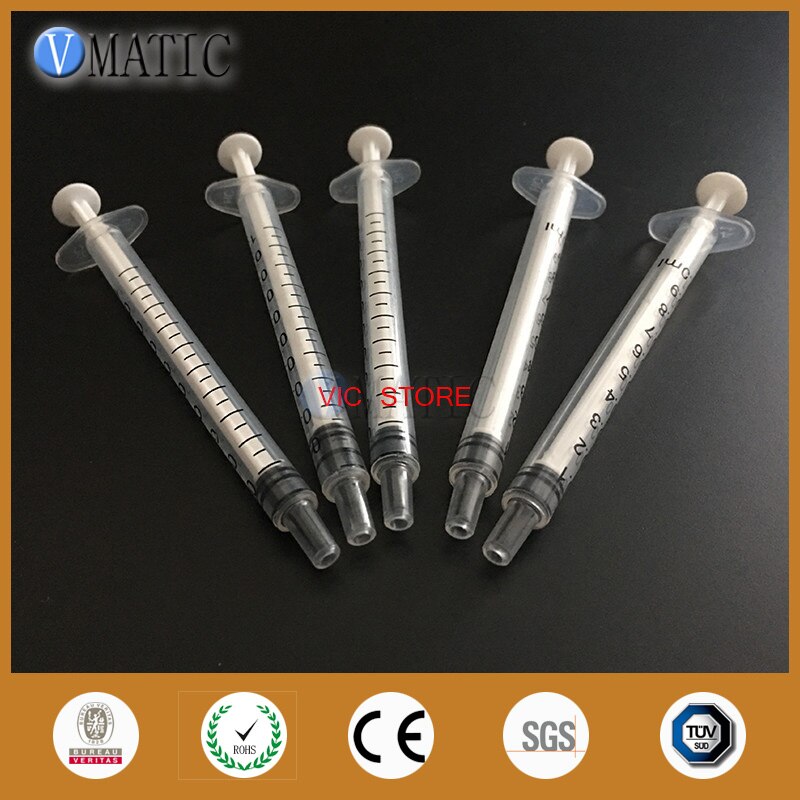 10 Sets Dispensing Plastic Manual Syringes 1cc/ml ... – Grandado