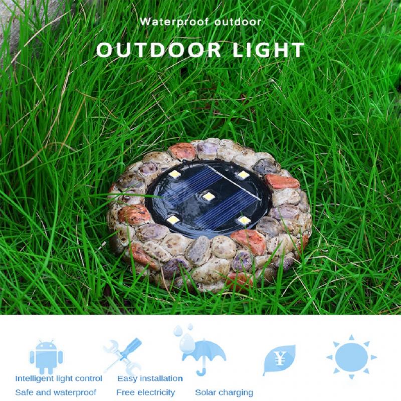 LED Solar Stone Lamp Outdoor Waterproof Simulation... – Vicedeal