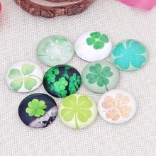 Random Mixed Color clover Pattern Glass mosaic Hal... – Grandado