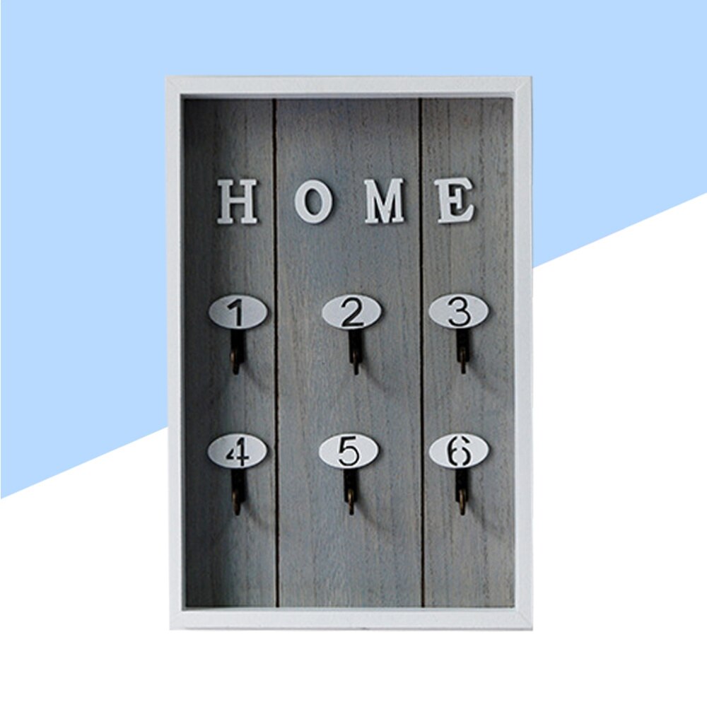 Nordic Style Wooden Key Boxes Storage Box Wall Mou... – Grandado
