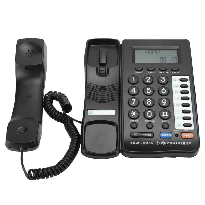 C199 Fixed Telephone Double Interface Tidy Beautif... – Vicedeal