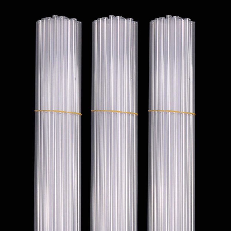 50Pcs/Lot 40cm Balloon Sticks Transparent PVC Rods... – Grandado