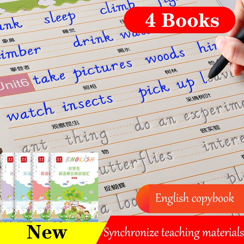 Cuaderno de escritura reutilizable en inglés para ... – Grandado