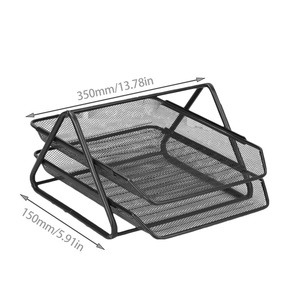 Office organizer Supplies Barbed Wire Metal Two-La... – Grandado
