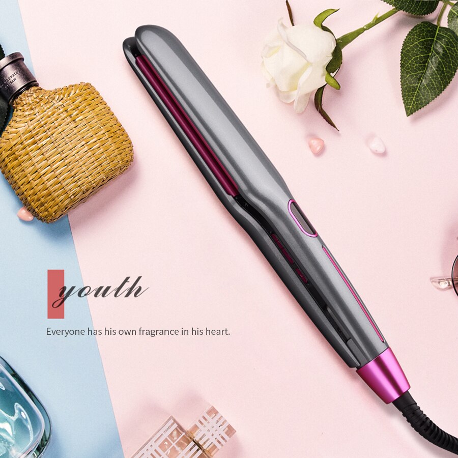 Infrared Heated Hair Straightener Ceramic Flat Iro... – Vicedeal