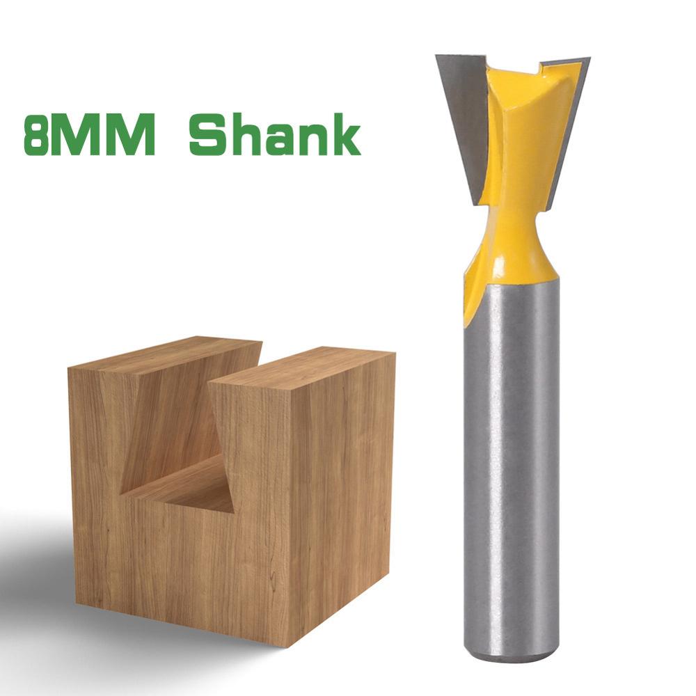 Router bit 8mm Shank Dovetail Joint milling toos 1... – Grandado