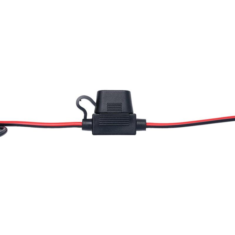 16AWG SAE Plug With Fuse Box O-Shaped Terminal Con... – Grandado