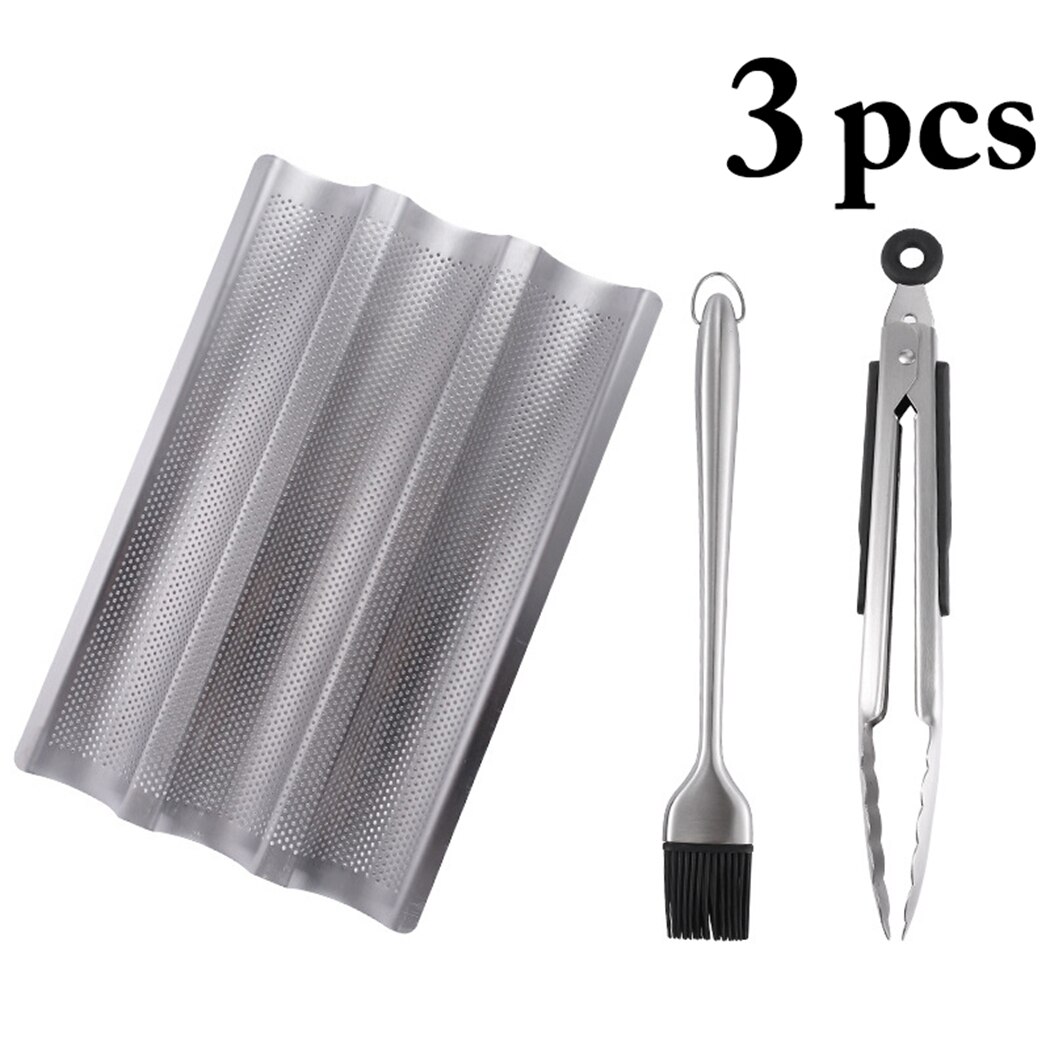 Stainless Steel Bread Pan Set French Bread Baking ... – Vicedeal