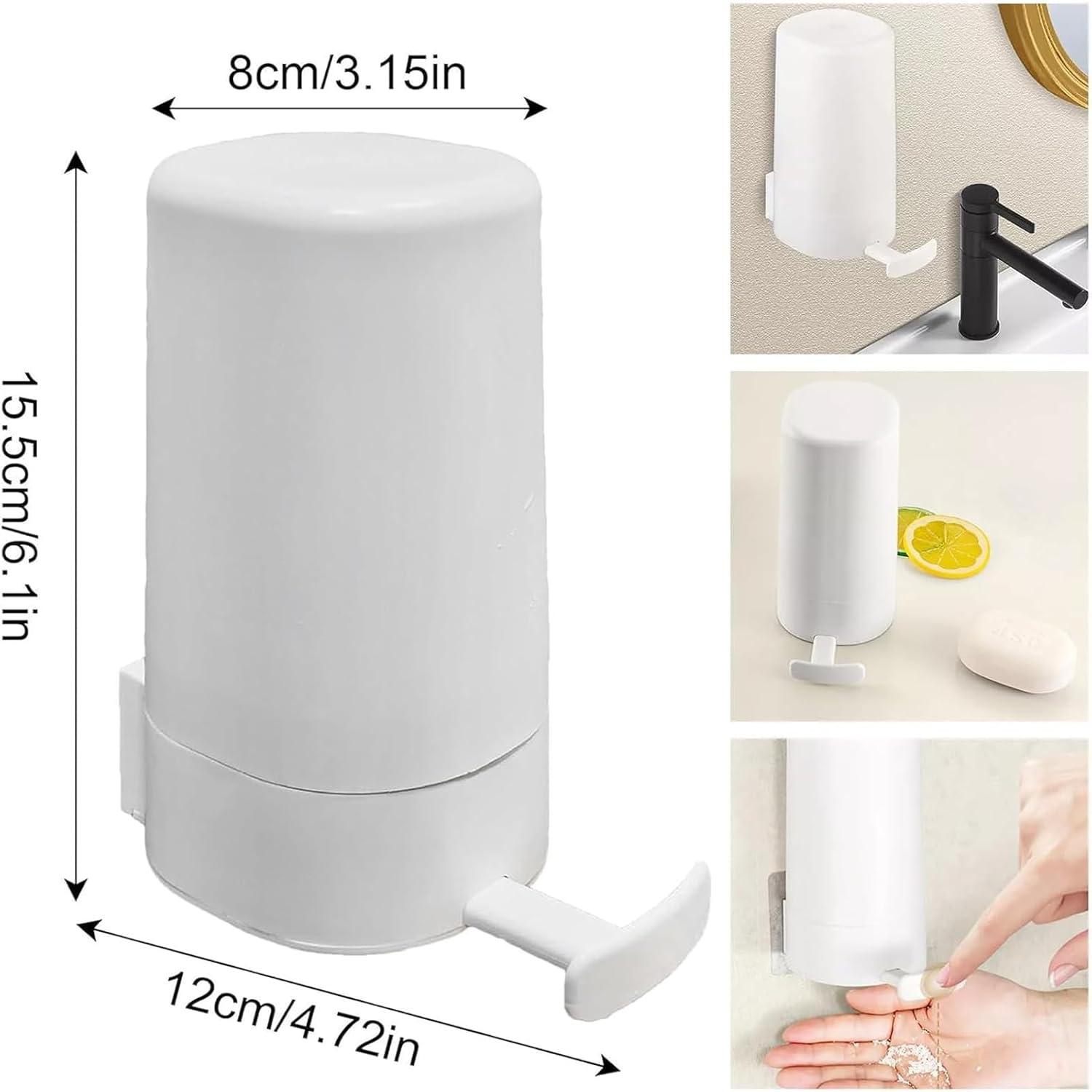 Soap Grinder Box with Built-in Blade, Wall-Mountab... – Grandado