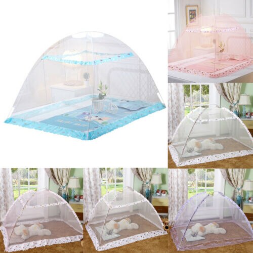 Kid Baby Mosquito Net Bed Kids Canopy Bedcover Por... – Grandado