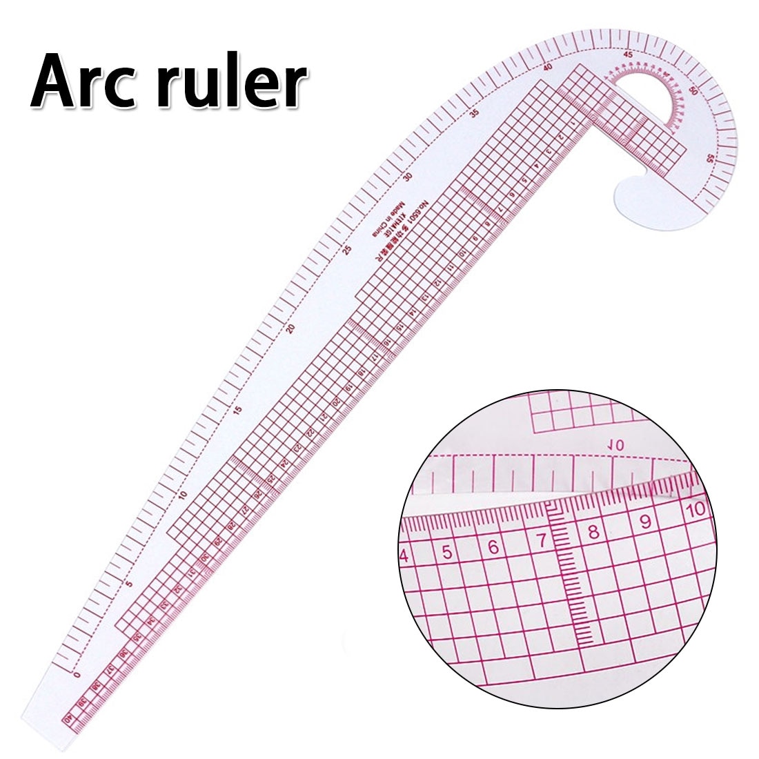 clothing arc ruler Multi-function curve ruler yard... – Vicedeal