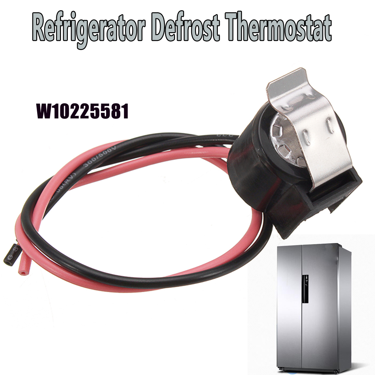 W10225581 Refrigerator Defrost Bimetal Thermostat ... – Grandado