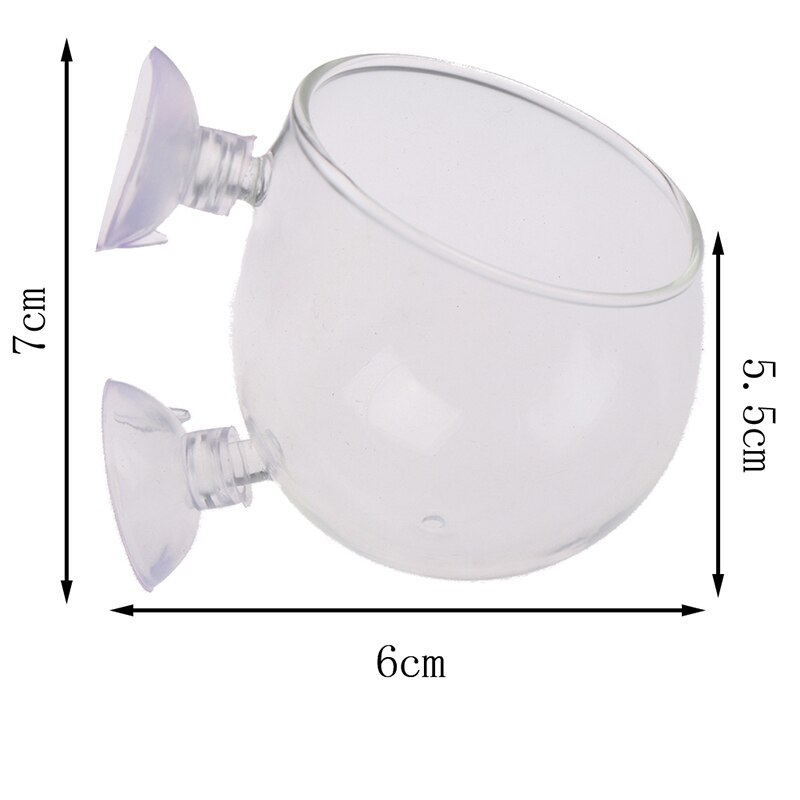 Fish Tank Mini Crystal Glass Pot Aquarium Planter ... – Vicedeal