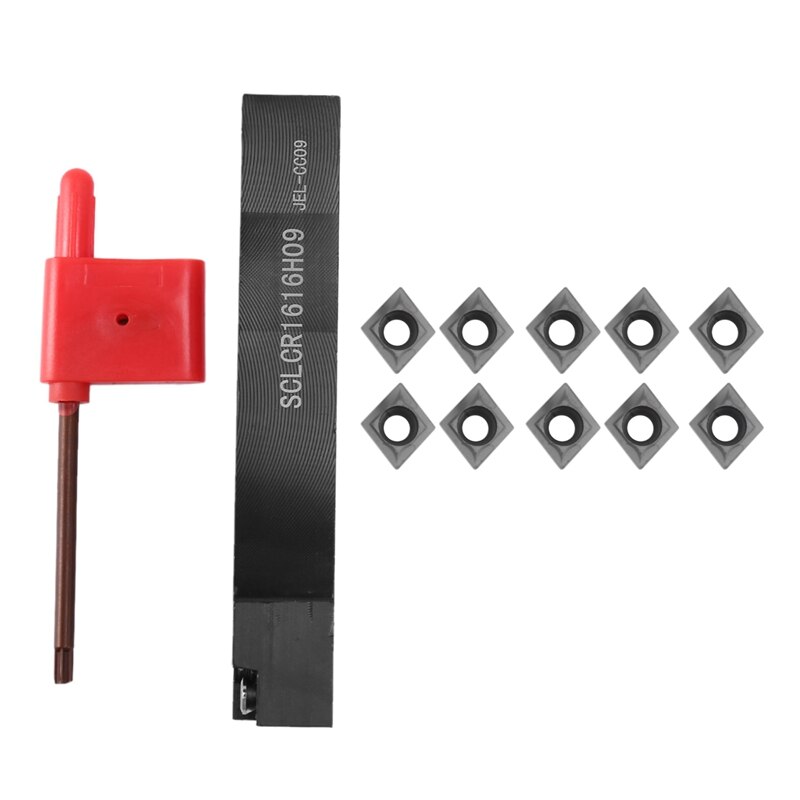 Sclcr1616H09 Tool Holder Boring Bar With 10Pcs Ccm... – Vicedeal Sclcr1616H09 Tool Holder Boring Bar With 10Pcs Ccm... – Vicedeal