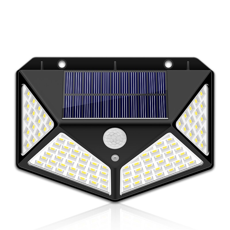CHIZAO 100 LED solar panel outdoor PIR motion sens... – Vicedeal