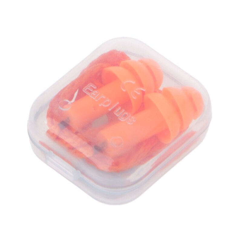 Soft Silicone Wired Ear Plugs Noise Reduction Caps... – Vicedeal
