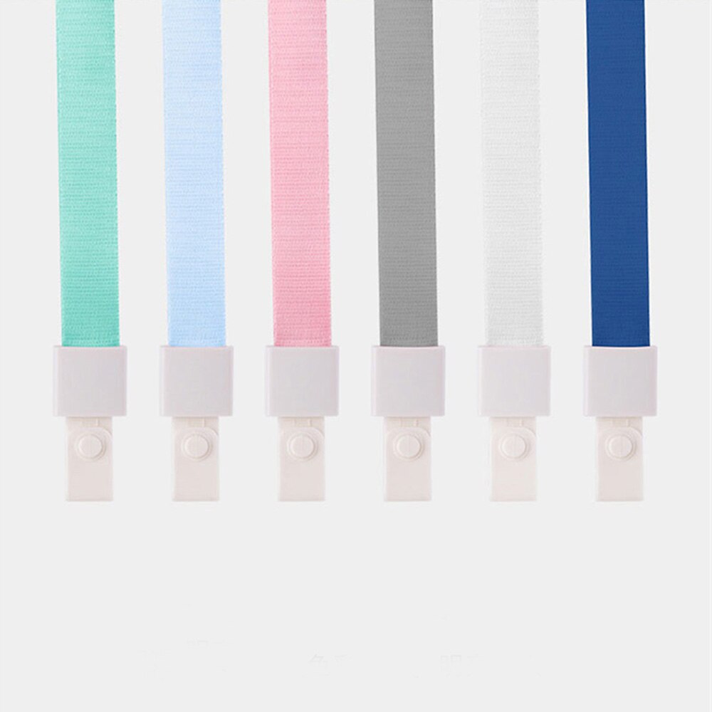 Lot 12pcs Color ID Card Holder Lanyards Soft Hook ... – Vicedeal