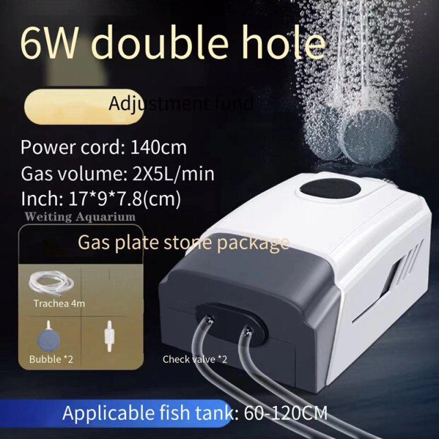 Fish tank oxygen pump silent oxygen pump fish tank... – Grandado