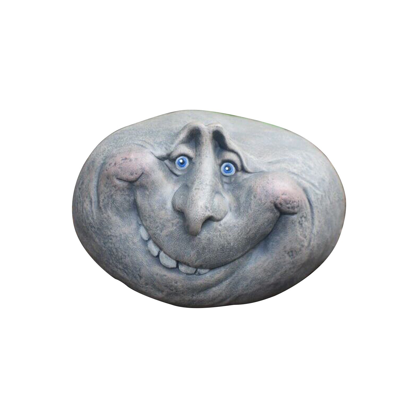 Funny Rock-face Garden Yard Art Sculpture Resin Sc... – Vicedeal