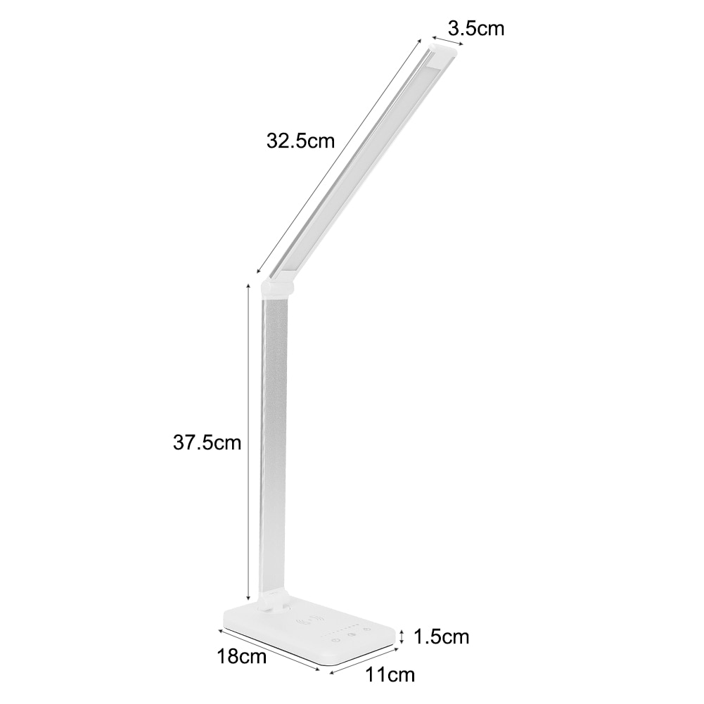 LED Stepless Dimmable Adjustable LED Table Lamp Wi... – Grandado
