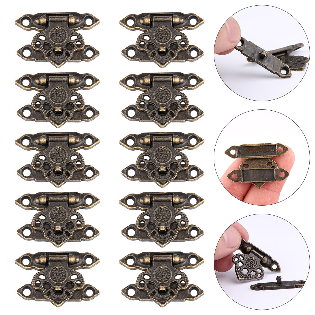 10 Sets Decorative Cabinet Lock Buckle Household B... – Vicedeal