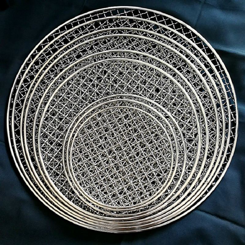 Round Stainless Steel BBQ Net Meshes Korean Barbec... – Vicedeal