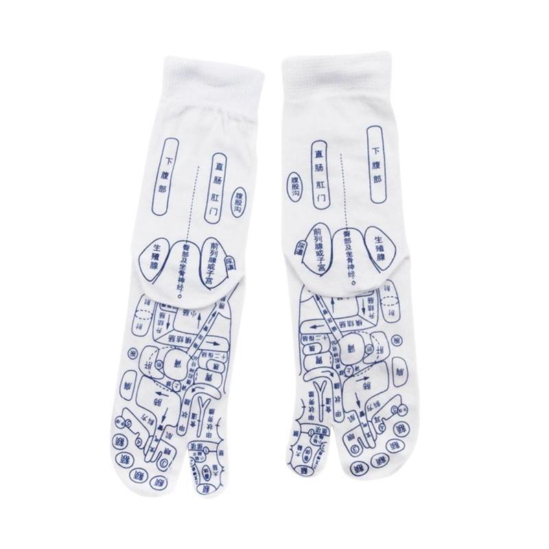Acupressure Socks Pedicure Foot Hole Socks Figure ... – Grandado