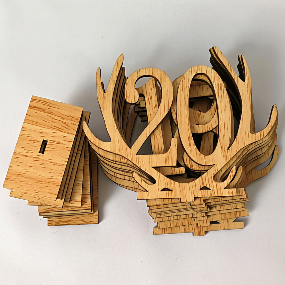 1-20 Wooden Antler Table Numbers Weddings Decorati... – Grandado