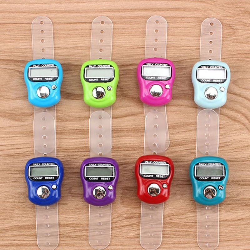Mini Digital Hand Tally Counter Stitch Marker Row ... – Vicedeal